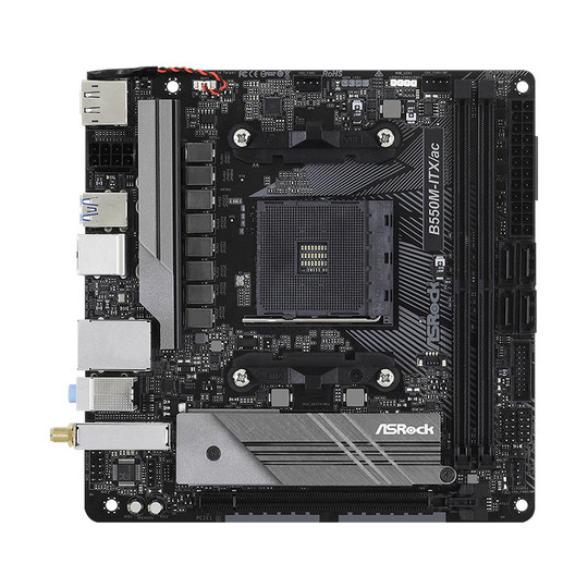 ASRock B450/B550/A520 Desktop Computer AMD Motherboard AM4 Interface