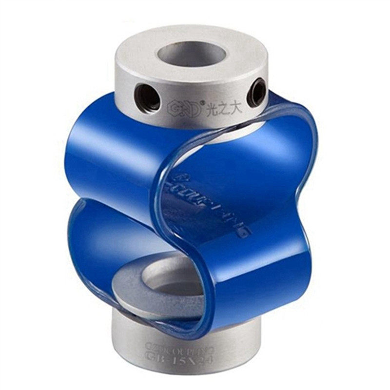 GB 8-Shape Polyurethane Encoder Coupling - 6mm Aluminum Alloy
