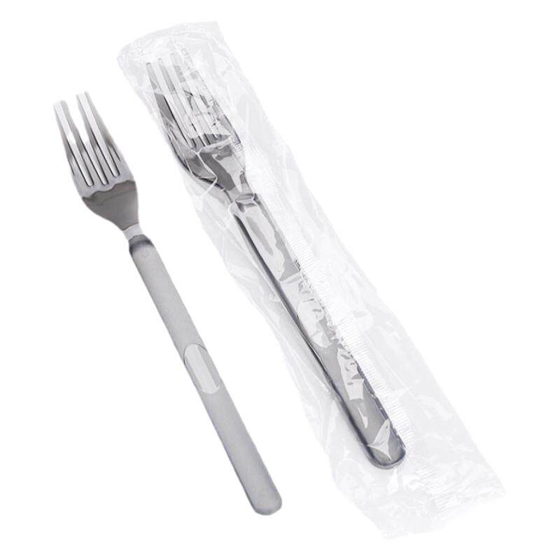 Disposable Fork Spoon - Individually Packaged Fruit Fork Salad Fork ...