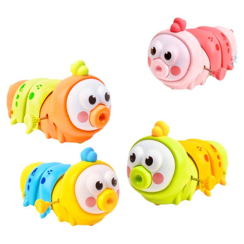 Clockwork Caterpillar Toy - Crawling Animal Puzzle for Babies & Toddlers