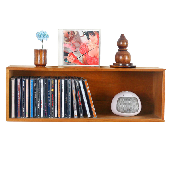 Wall hanging cd record blu ray dvd solid wood ns storage rack | Juyang ...