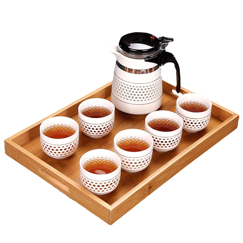 Plovoucí konvice Fu Chen - Keramický hrnek na květinový čaj s filtrem