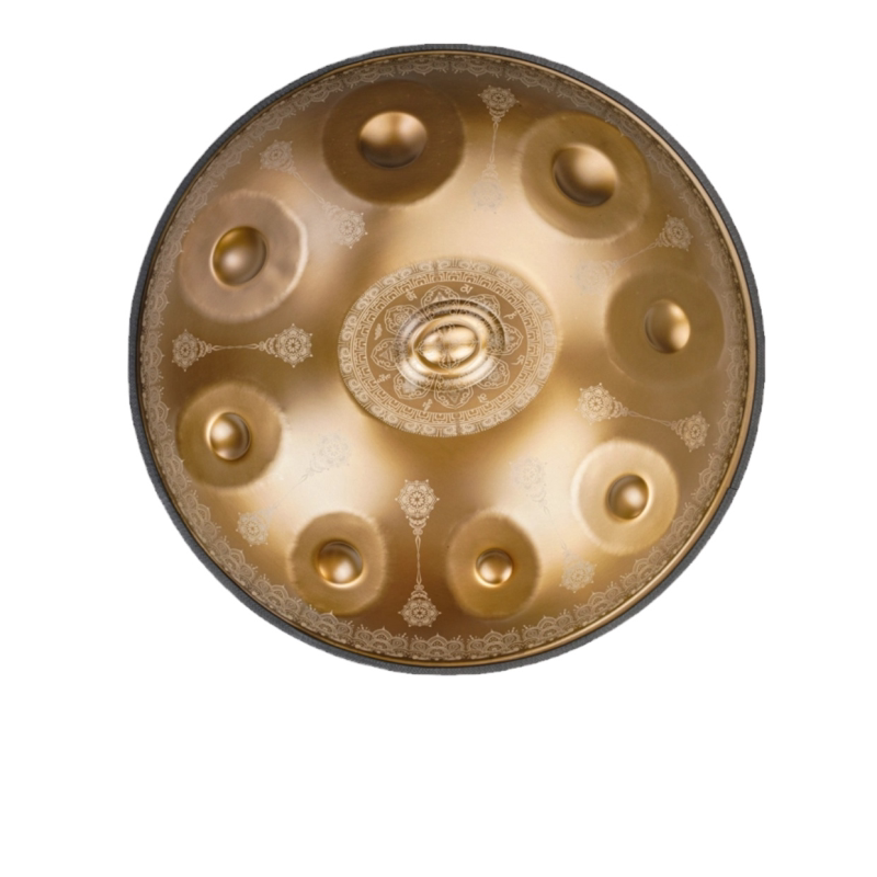 Bluefin 10-tonski Handpan - Čelični Jezični Bubanj - Eterični Instrument