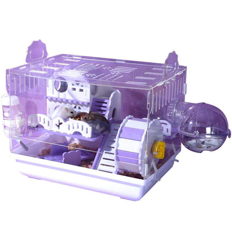 Cage Double pour Hamster en Acrylique Nuo chen - Nc-36z