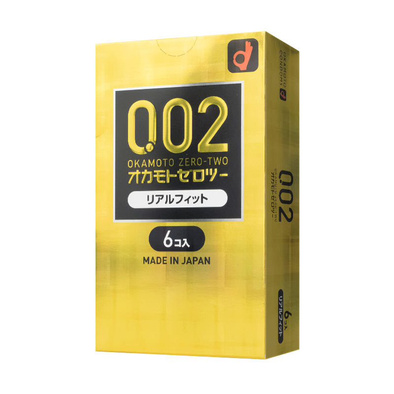 Japan Imported Okamoto 002 Ultra-Thin Gold Condoms - Safety Flagship Store - Long-Lasting