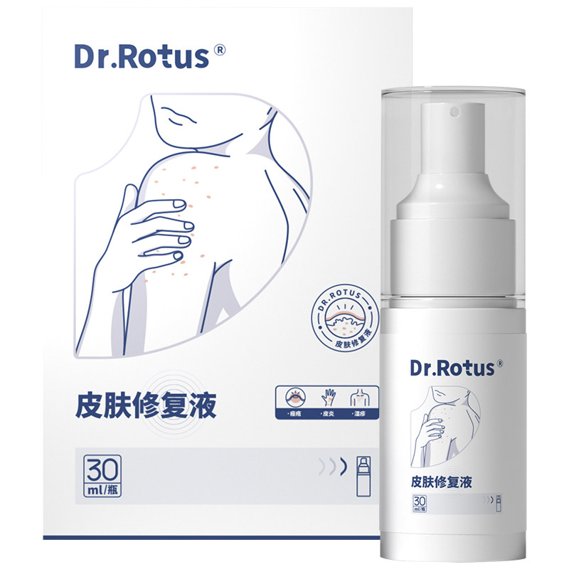 Dr. Rotus Eczema Skin Spray for Skin Wounds, Acne, and Dermatitis Care