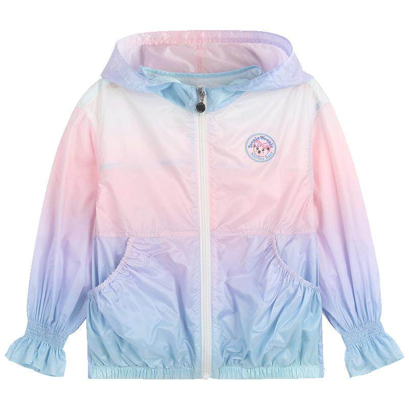 Teenieweeniekids Girls Summer Sun Protection Jacket - Bear Design