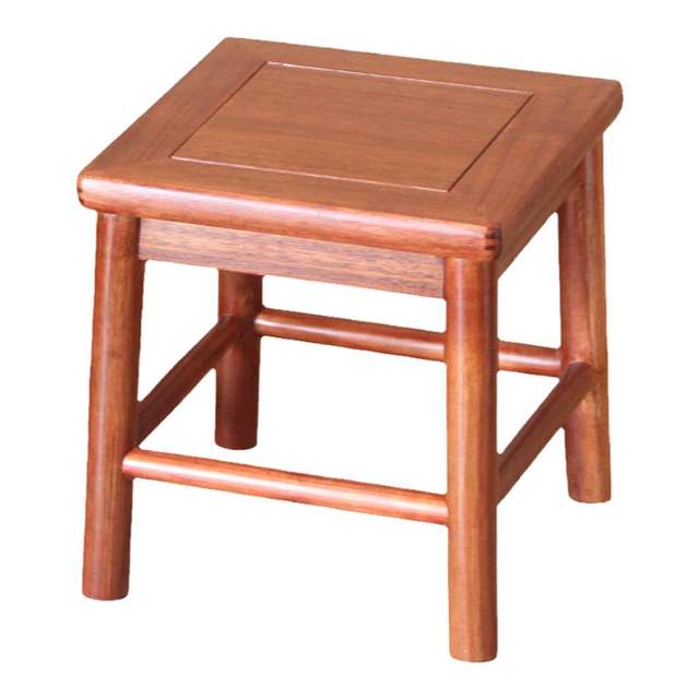 Special offer rosewood dwarf stool household economy redwood square ...