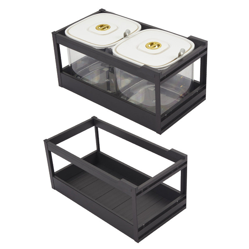 Embedded Rice Box - Sealed Drawer-Type Flour Storage Tank