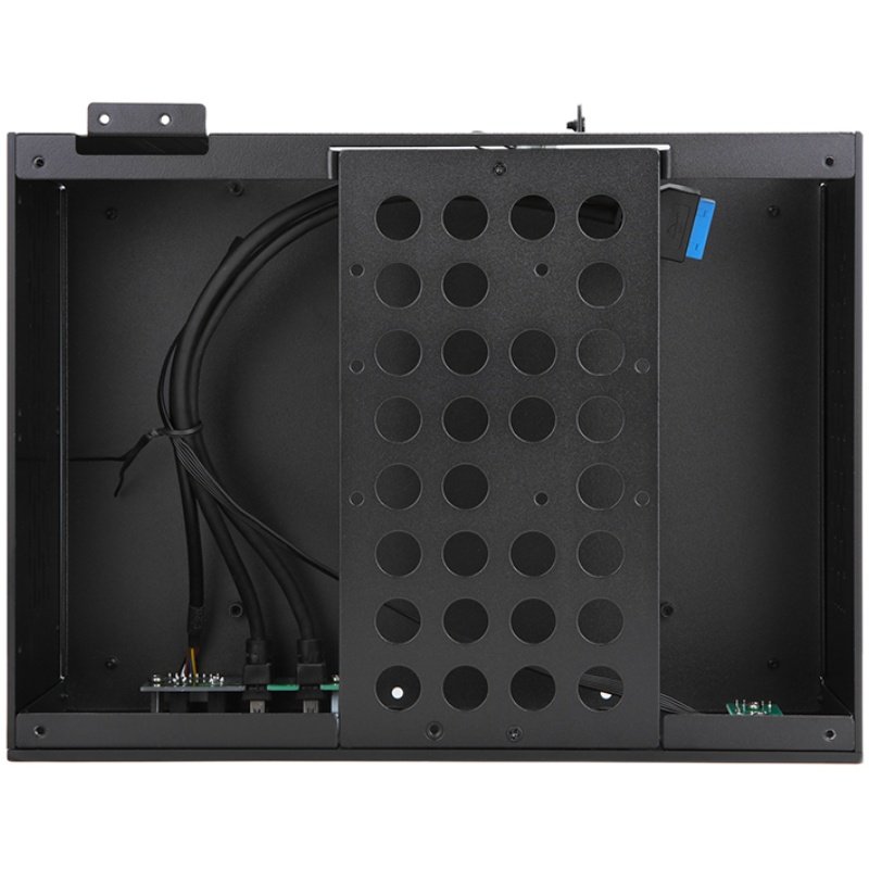 Sktc A02 Mini-ITX HTPC Chassis - Aluminum & Steel - Half-Height ...