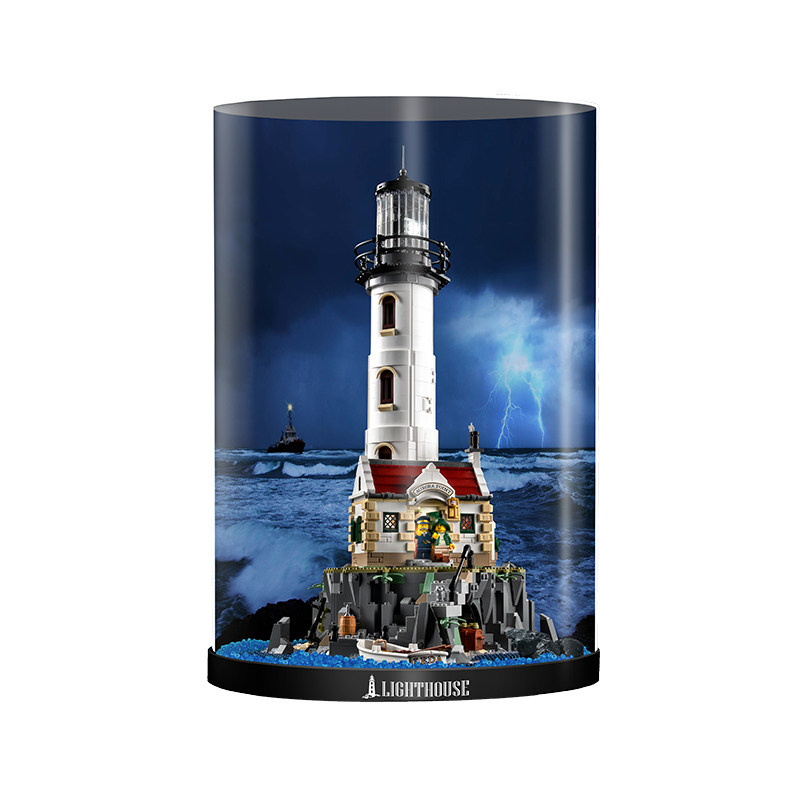 Kit di Illuminazione e Vetrina Brickbling per LEGO Lighthouse 21335