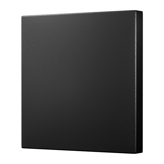 Type 86 Blank Insert Plate - PC Cover, White
