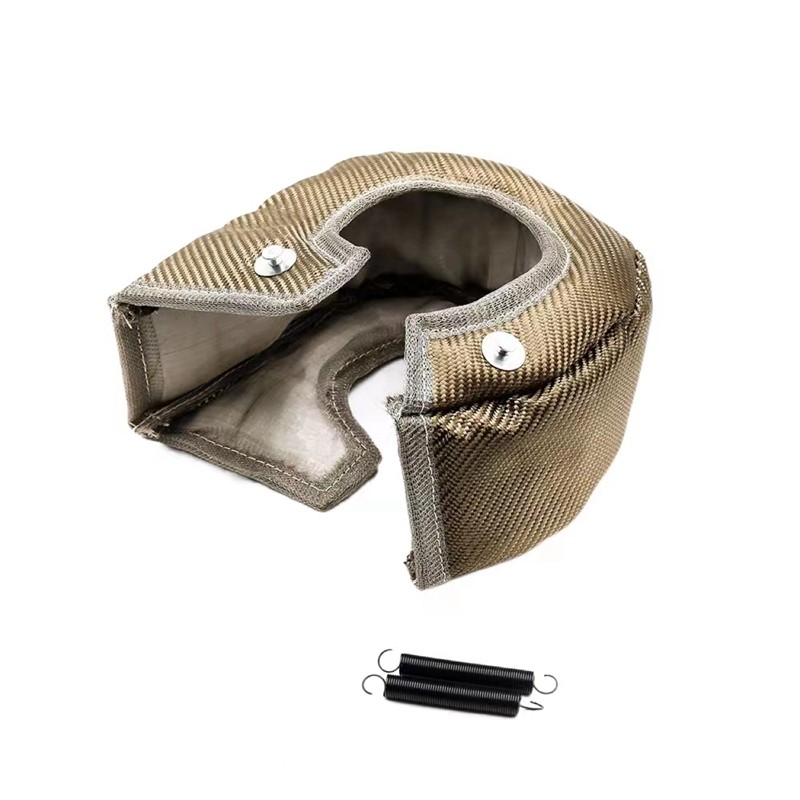 Estore Titanium T4 タービンカバー - ゴールドヒートシールド