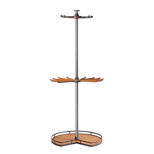 360° Rotating Clothes Rack - Telescopic Wardrobe Organizer