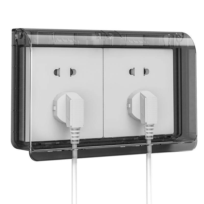 Waterproof Cover for 86-Type Double-Connected Socket: Ideal for ...