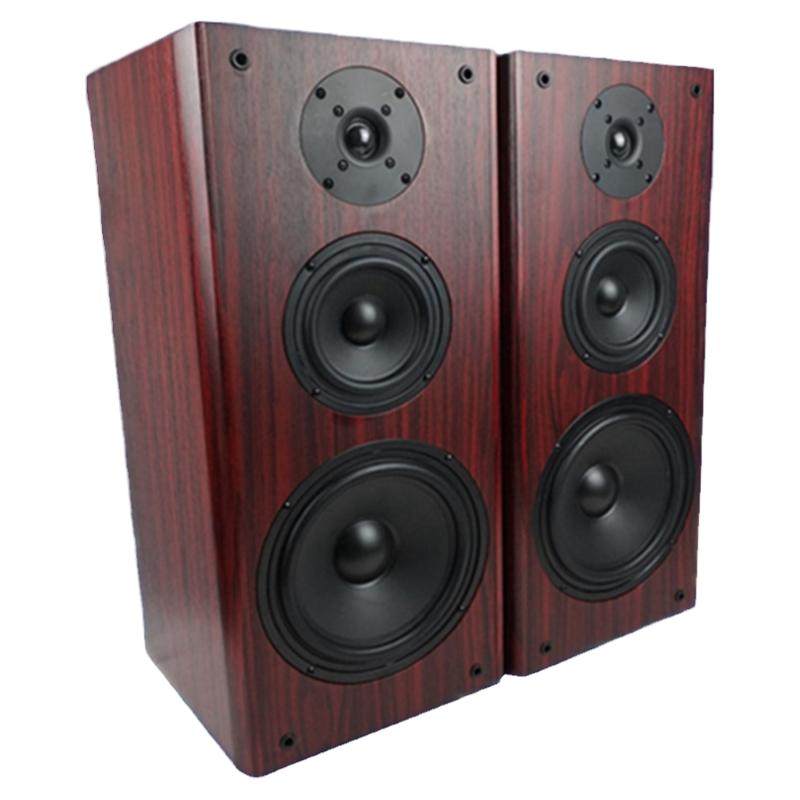 8-Inch Three-Way HiFi Wooden Speaker Family Stereo Passive Empty Box