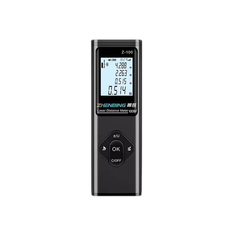 Zhenbing mini telémetro infrarrojo regla electrónica de mano