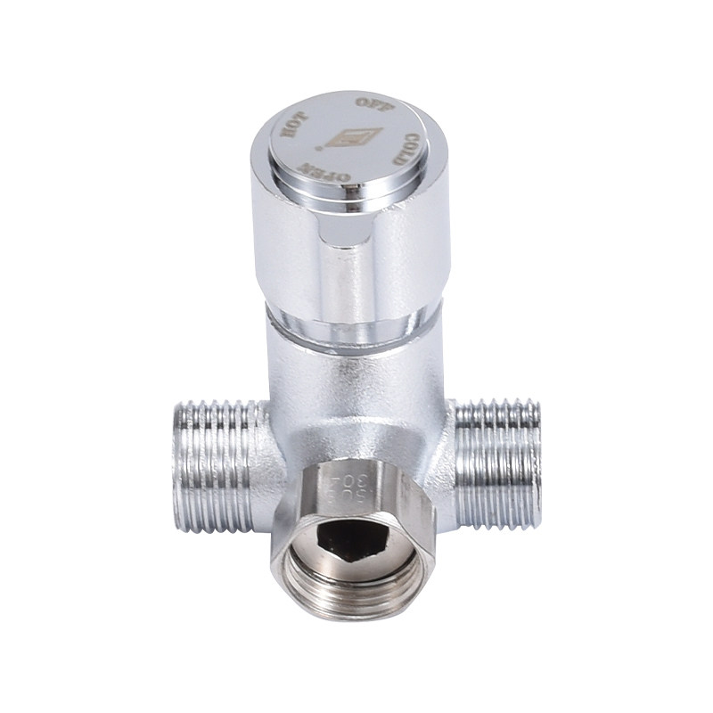 Light All-Bronze Thermostatic Mixing Valve - Induction Faucet ...