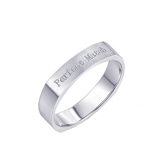 Gsung Platinum Couple Ring Set in PT950