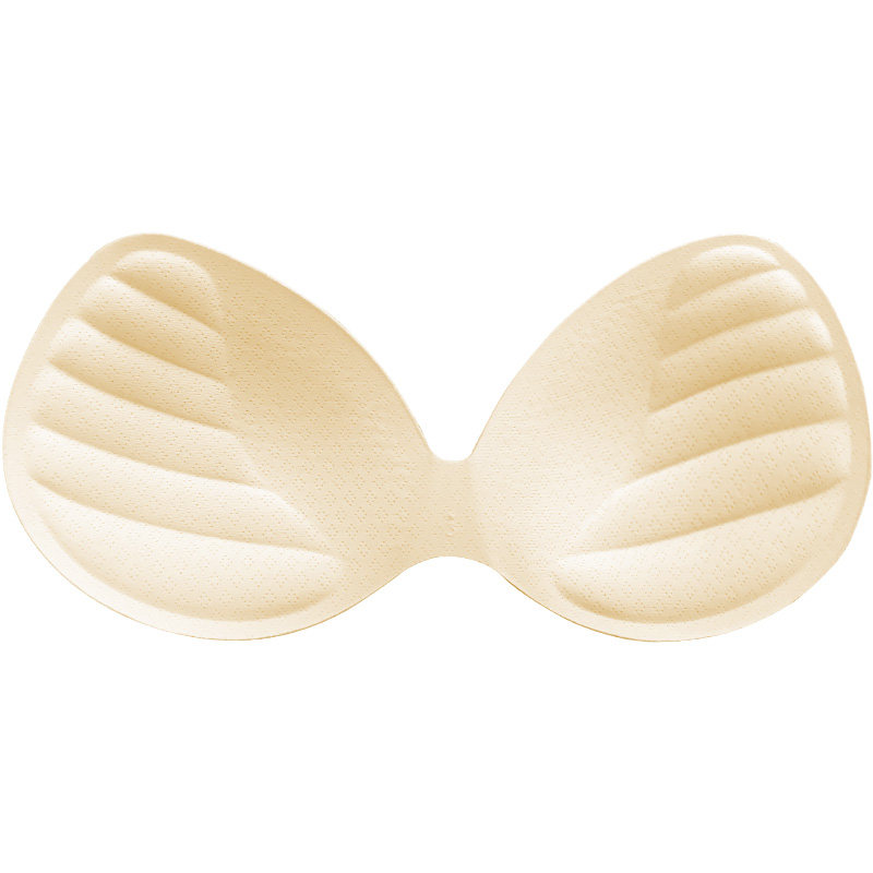 Beautiful Back Bra One-Piece Breast Pad Insert Thin Bra - Ultra-Thin ...
