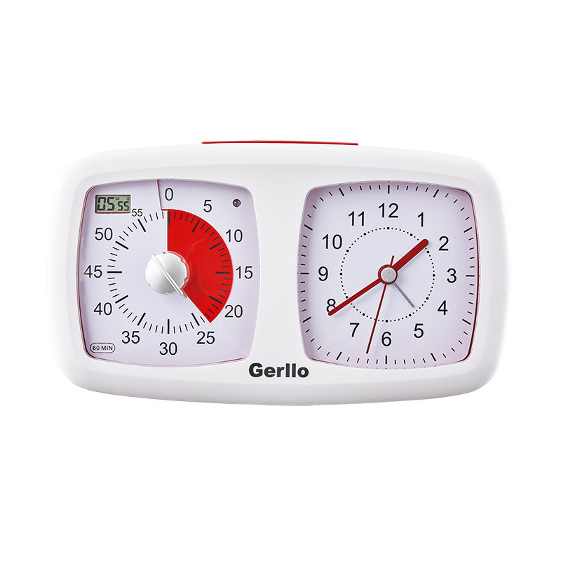 Gerllo Visual Timer - Vizualní časovač pro děti a studenty - Budík pro ...