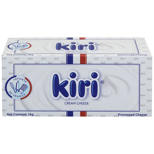 Kiri Cream Cheese 1kg x 3 Pieces for French Cheesecakes - Commercial ...