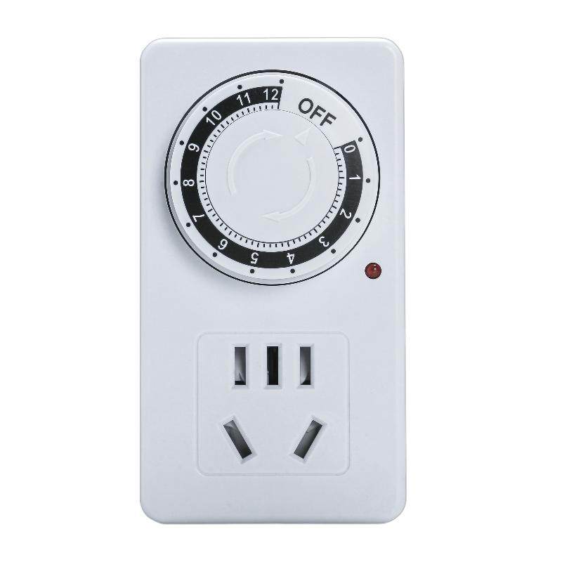 Timer Switch Socket for Electric Vehicle Charging - Automatic Power-Off Countdown Protector ...