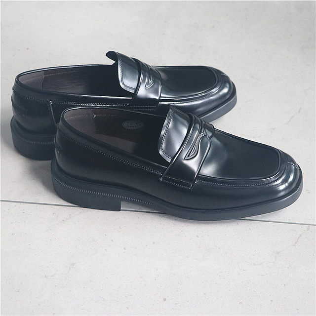 Small square toe! Simple and comfortable! 3.5cm lightweight outsole ...