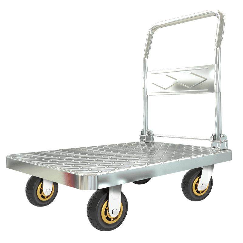 Stahlplattenwagen – lastenwagen – transporter – haushaltspritsche ...