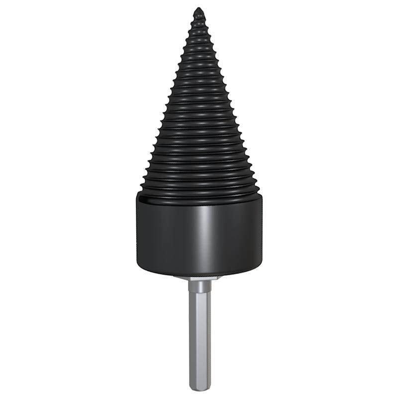Green Forest Firewood Splitting Drill Bit - Large Size Power Tool for ...