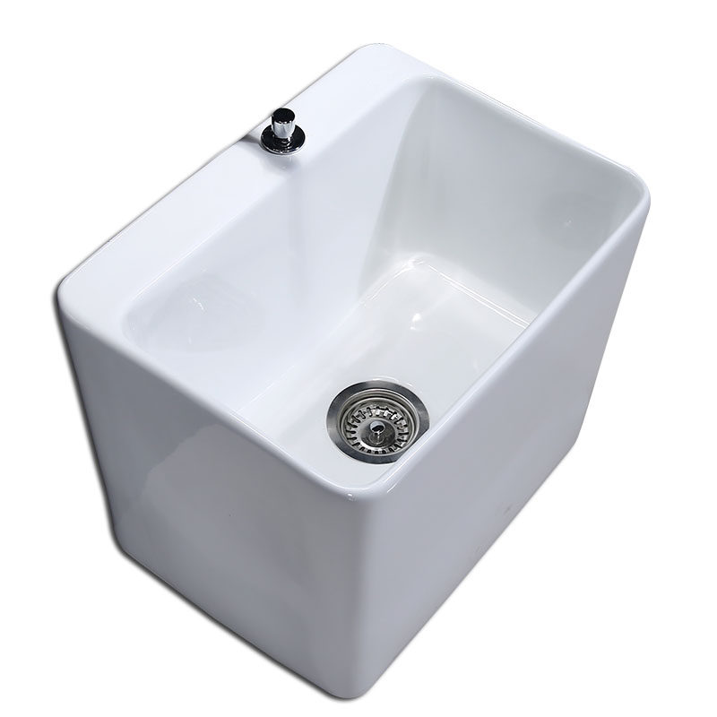 Balcony Ceramic Wash Mop Pool Bathroom Basin | Large Household Floor-to ...
