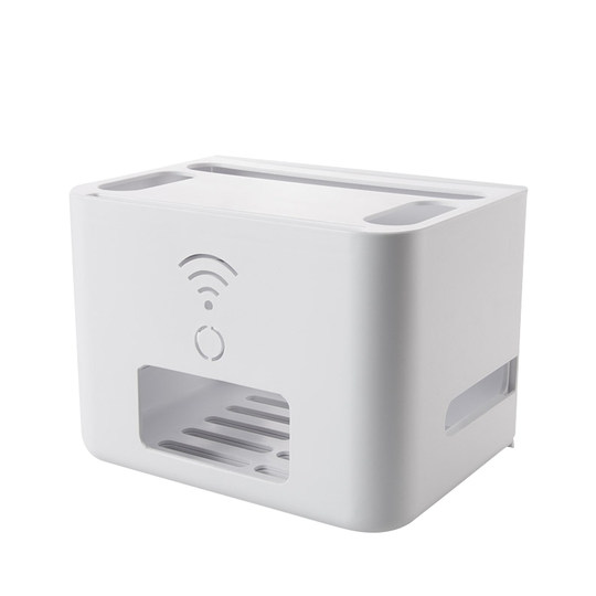 Router Storage Box for Desktop Set-Top Box, WiFi Shielding, Socket Wire ...