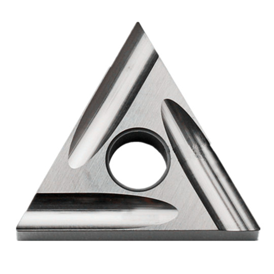 Cermet CNC Lathe Precision Turning Triangular Outer Circle Inner Hole ...