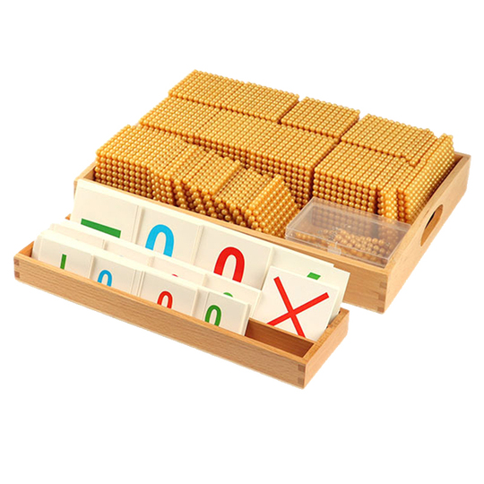 Can Smarter Montessori Math Beads - Decimal Bank Teaching Aid for Early ...