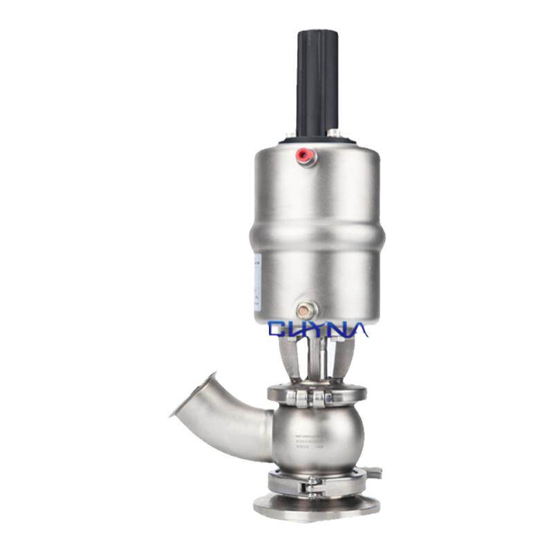 Sanitary Stainless Steel Pneumatic Tank Bottom Valve - Upward Expansion ...