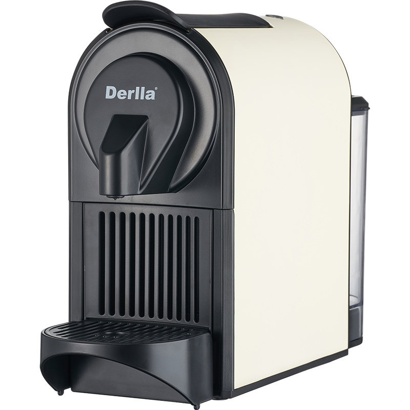 Derlla Hv100 Kapselkaffeemaschine - Creme, 10 bar - Haushalt/Büro