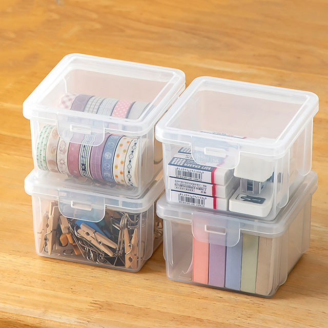 INS desktop storage Japanese storage box small tape desk small items ...
