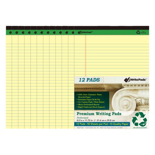 Caesar A4 Notebook - 7-12 Pack - Thickened Paper, Easy Tear