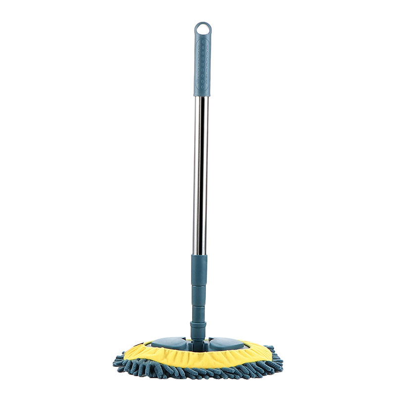 Retractable Chenille Mop for Home and Car - Soft Hair, Absorbent, Lazy ...