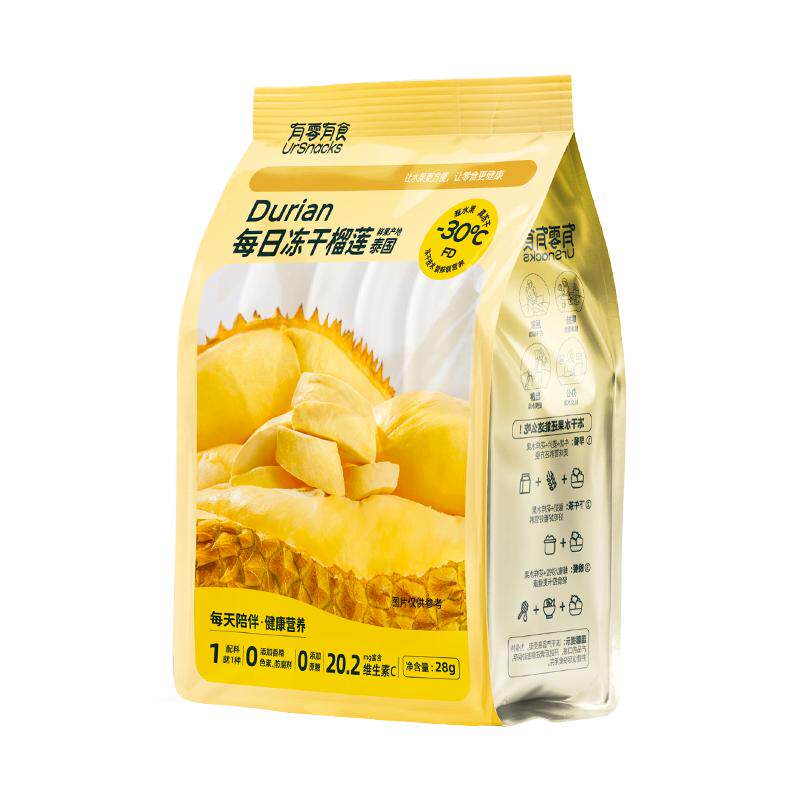 Daily Freeze-Dried Durian Snacks Imported from Thailand