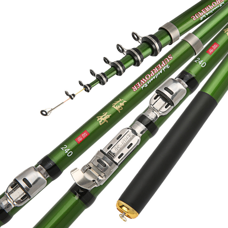 Soft tail small rocky rod - juego de cañas de pescar ultraligeras para ...