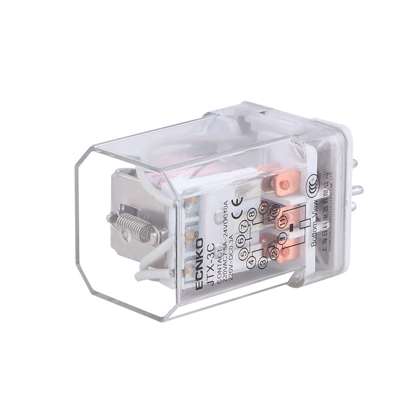 Jqx-10f jtx-2c jtx-3c 소형 범용 전자기 릴레이 220v 24v 라운드 8/11 피트