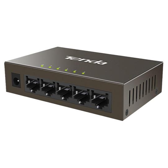 Tenda Teg1016g 8-Port Gigabit Ethernet Switch - Steel Shell, VLAN Support