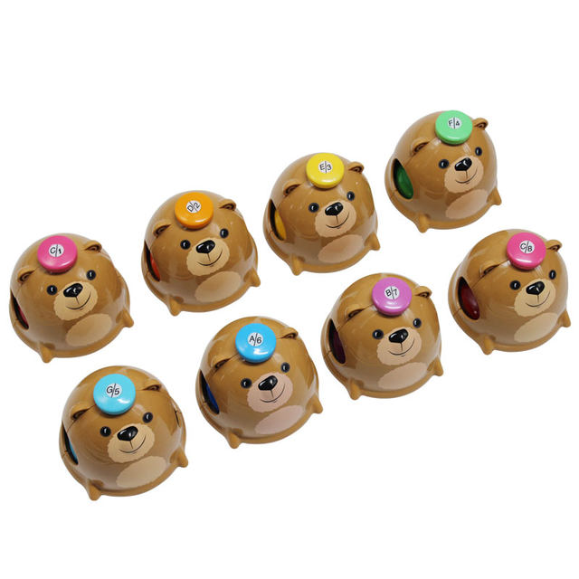 Orff percussion instrument rat bell eight-tone bell fat rat clock ...