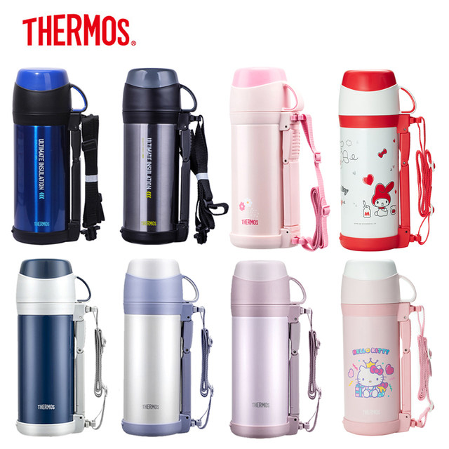 Thermos stainless steel thermos kettle outdoor thermos bottle household hot water bottle large ...