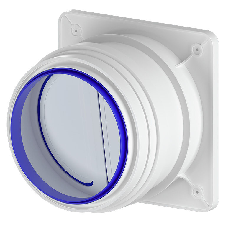 Flue Range Hood Check Valve - Kitchen and Bathroom Smoke Exhaust Pipe ...