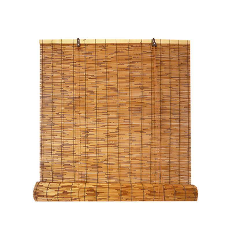 Carbonized Reed Curtains - Natural Shading & Privacy