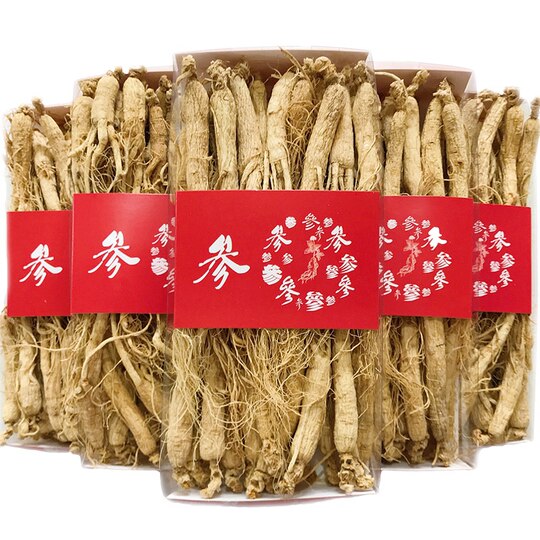 6-Year-Old Sun-Dried Ginseng 500g - Northeast Changbai Mountain Wild ...