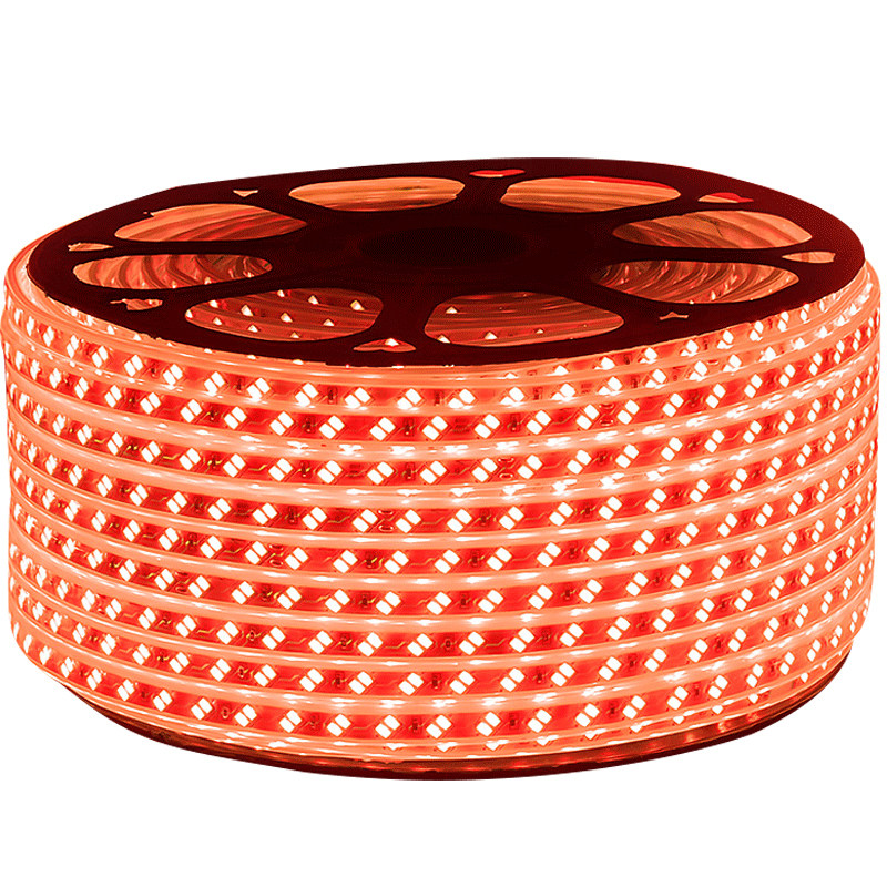Outdoor Waterproof 220V LED Red Light Strip | Festive Decor for ...