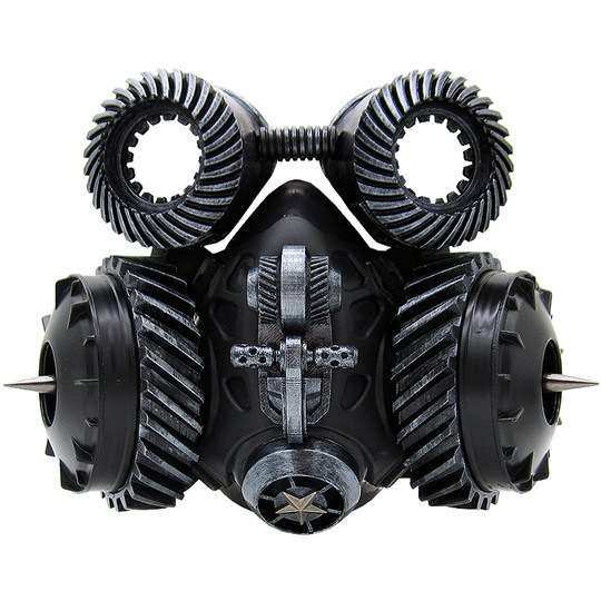 Steampunk Gas Mask Cosplay Doomsday Wasteland Sci-Fi Props by Badboystudio